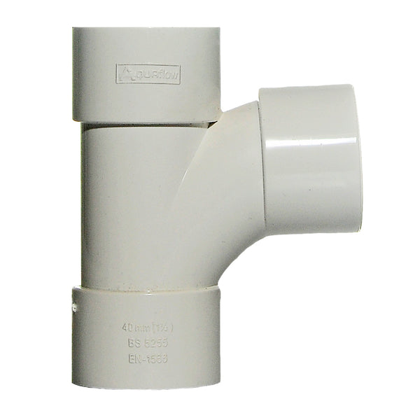 50mm Solvent Waste Branch 92 Triple Socket White – THE DRAINAGE ...