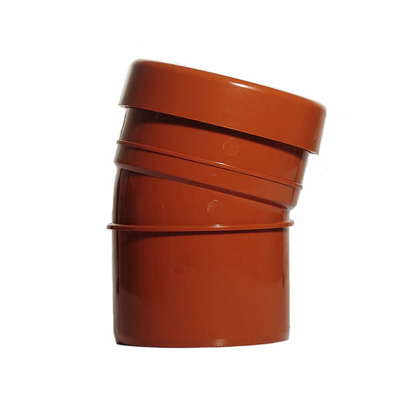 Underground Soil Pipe 110mm 15° Bend Single Socket/Spigot – THE ...